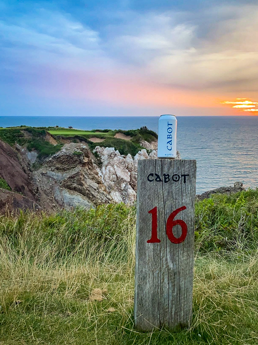 Cabot Cliffs - Hole 17 - Framed Photo | Home in Two Golf