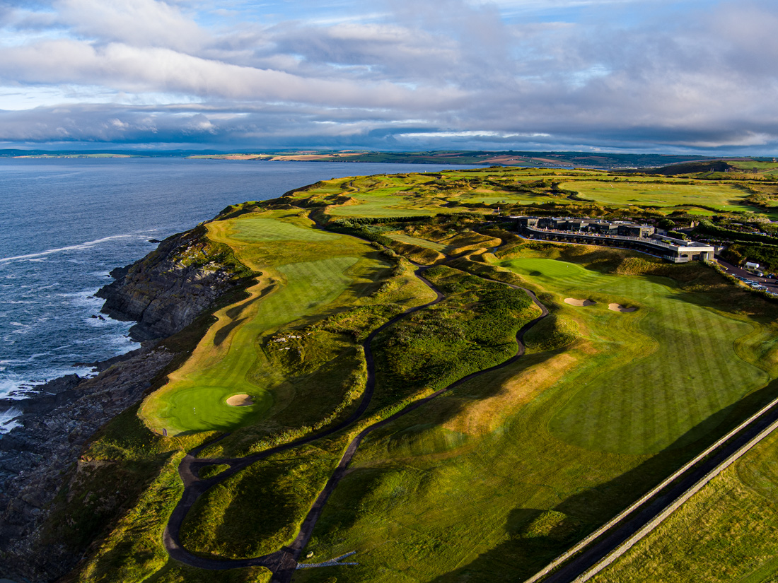 Old Head Golf Links - Holes 17 + 18 - Framed Photo | Home in Two Golf