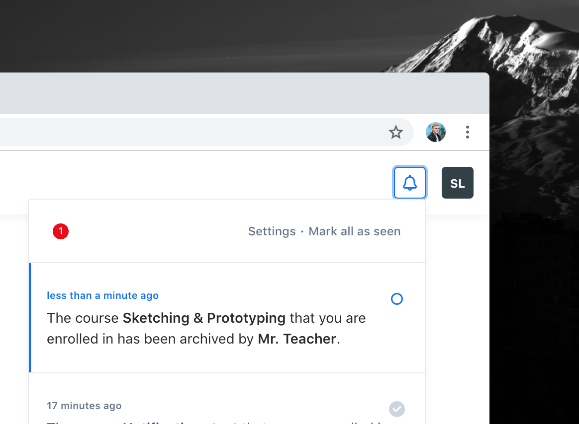 Eduflow Changelog · 🛎 Notifications