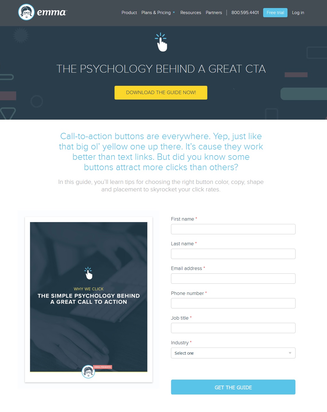 User onboarding starts with a good landing page