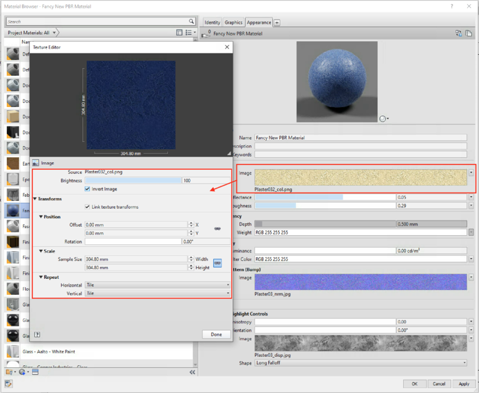 Translating materials from Revit into The Wild | The Wild