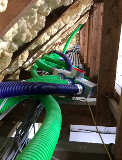 SKVentilation | Retrofit MVHR Installation