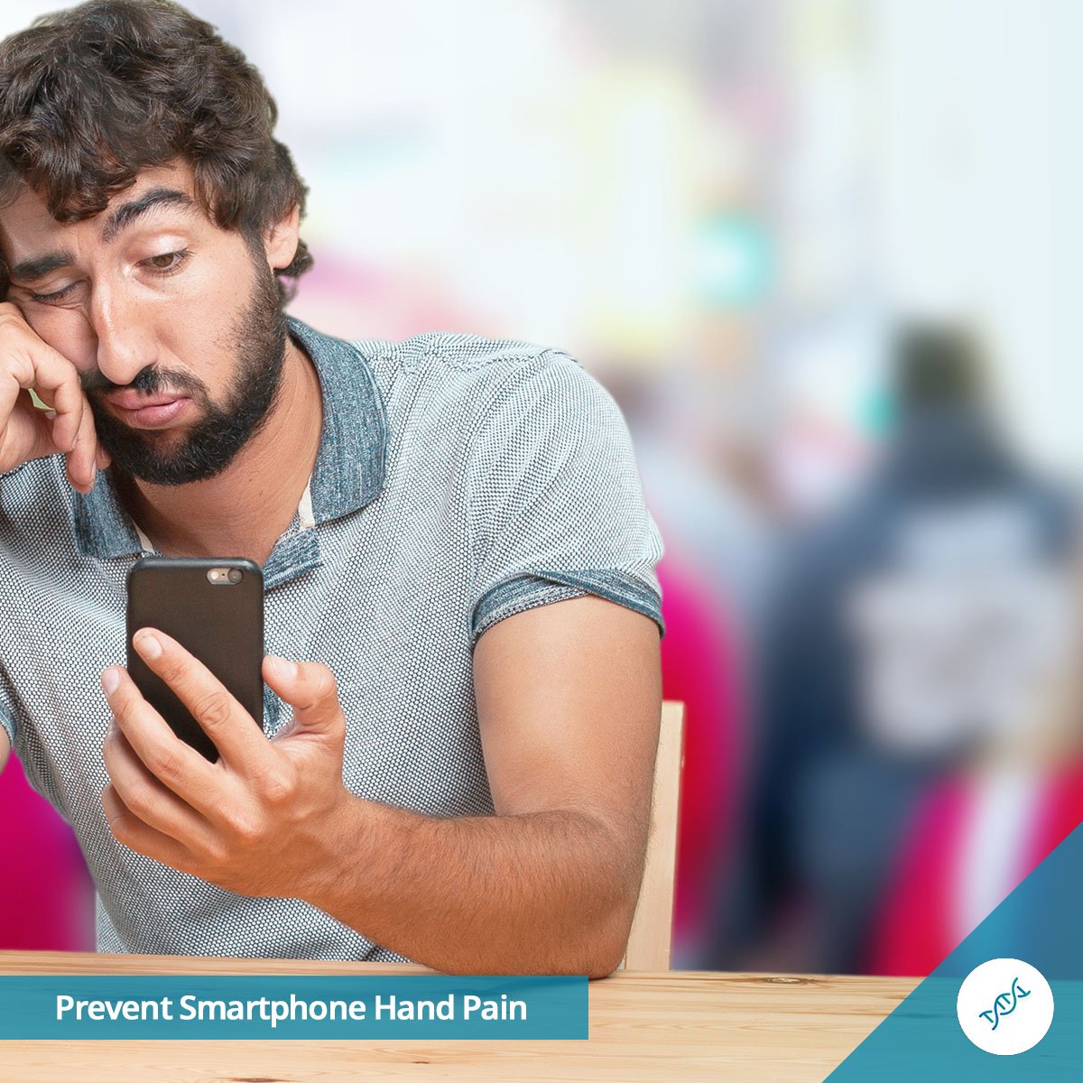 Prevent Smartphone Hand Pain | Memo Health Assistant