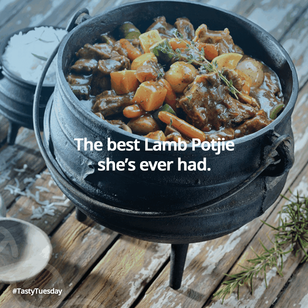 The best she's ever had - Lamb Potjiekos Recipe 🥩🥩🥩 | Memo Health Assistant