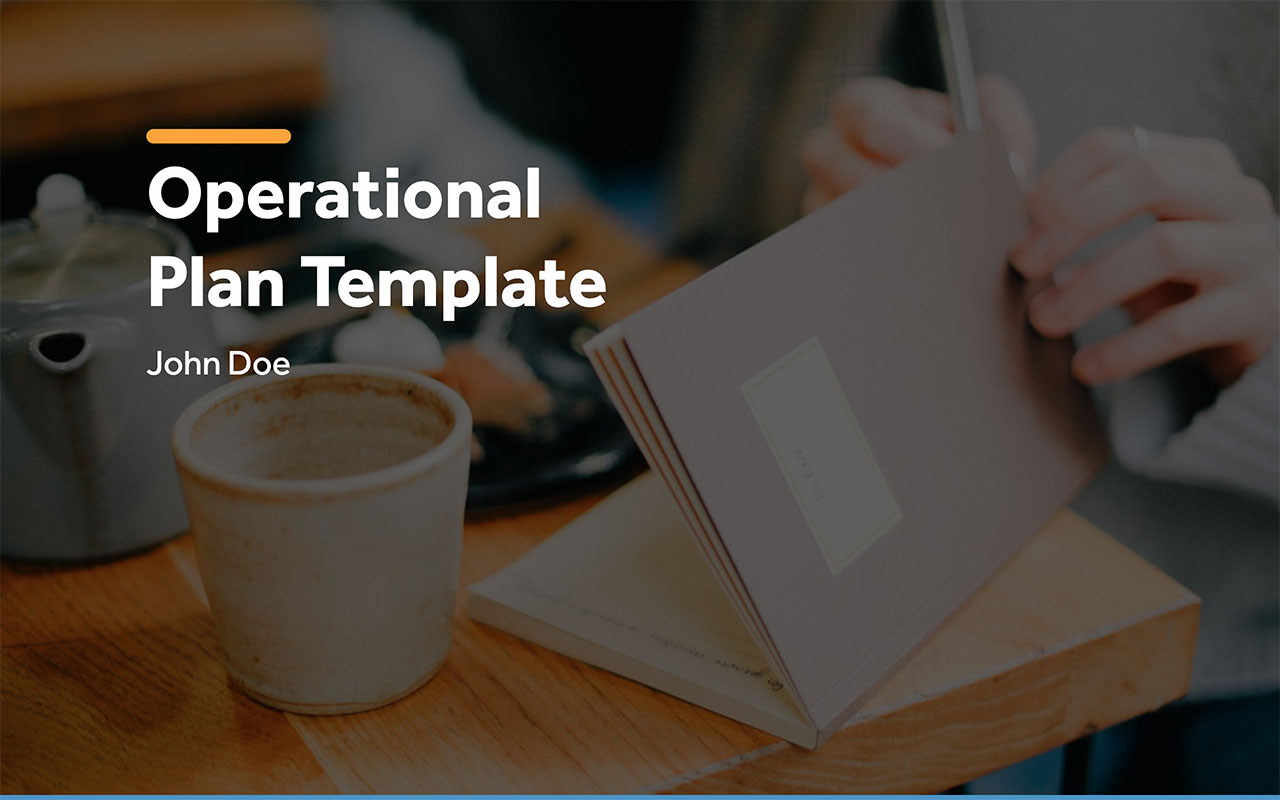 Operational Plan Template | Free PDF & PPT Download by Slidebean