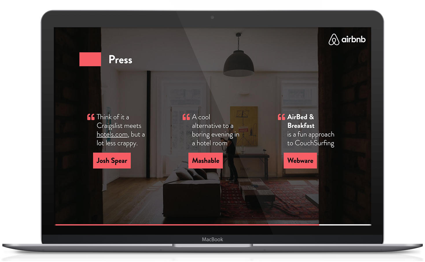 Airbnb Pitch Deck Template PDF PPT Download Slidebean