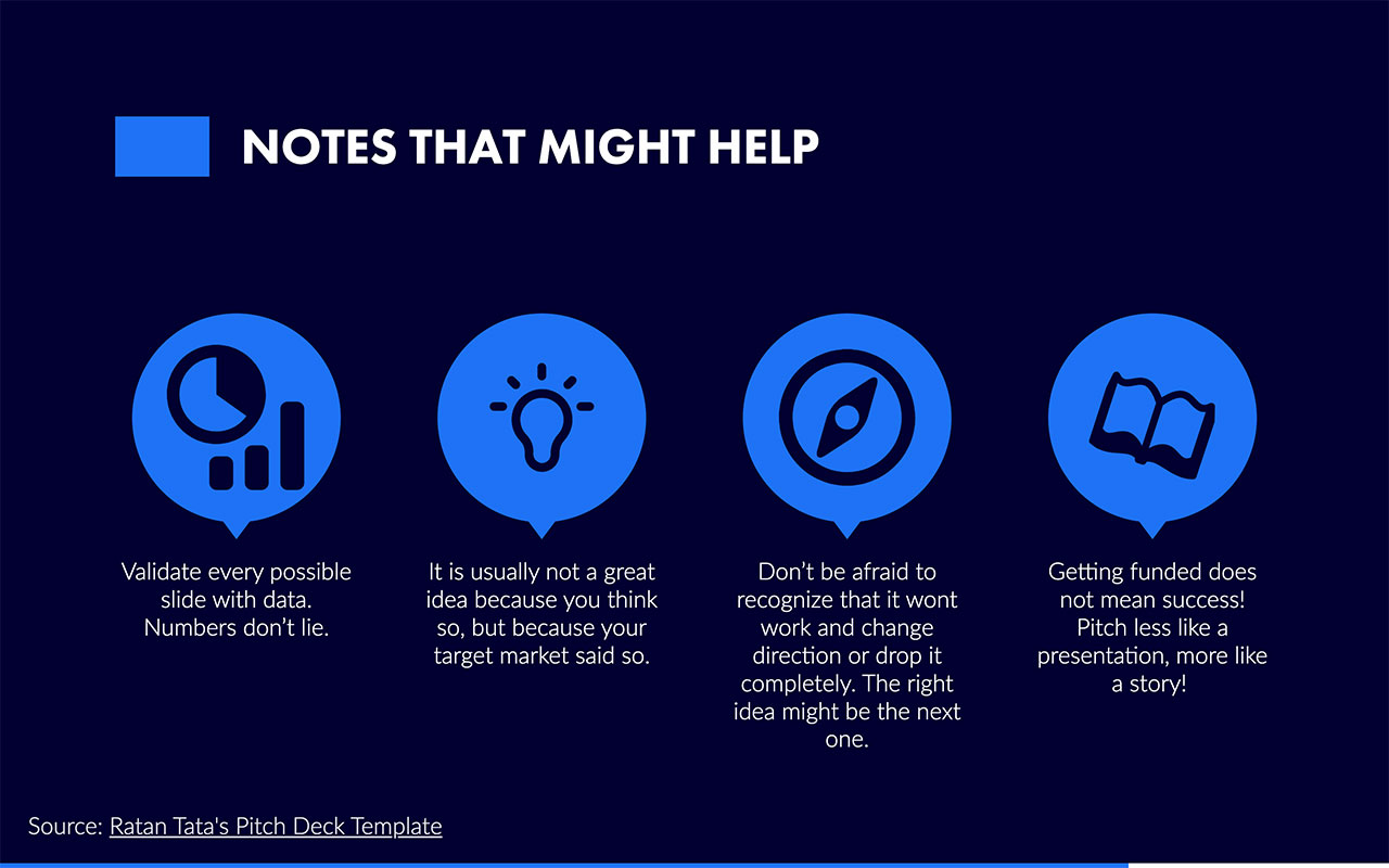 Ratan Tata Pitch Deck Template | Free PDF & PPT Download by Slidebean