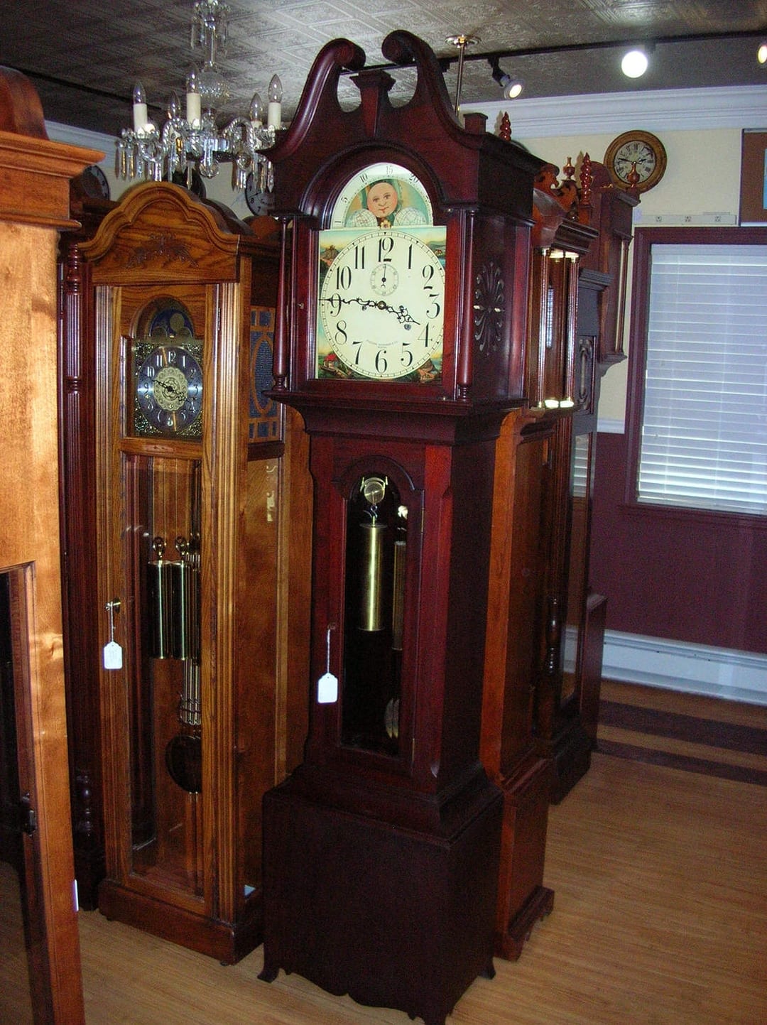 Refurbished Grandfather Clocks
