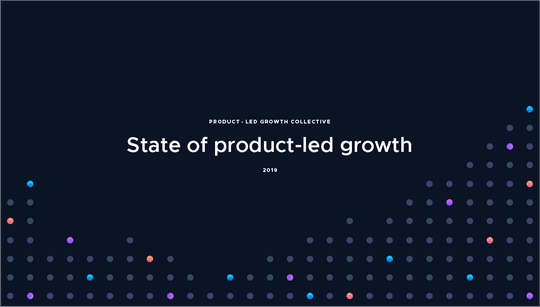The state of product-led growth