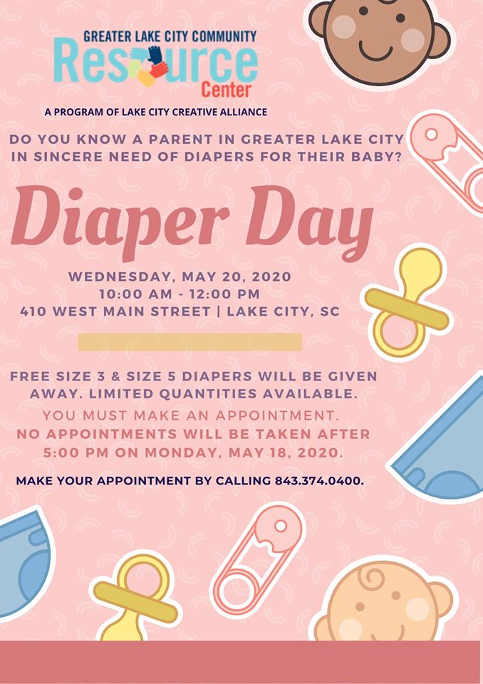 Visit Lake City, SC - Festivals & Events: Diaper Day