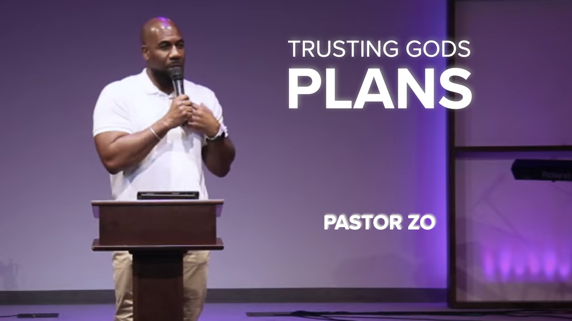 Trusting God's Plans