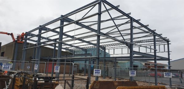 New Build Factory Extension | Tokenspire Construction