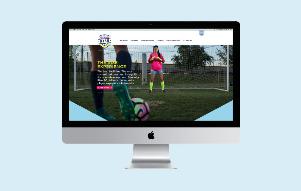 Rise Soccer Club | DesignGood Portfolio