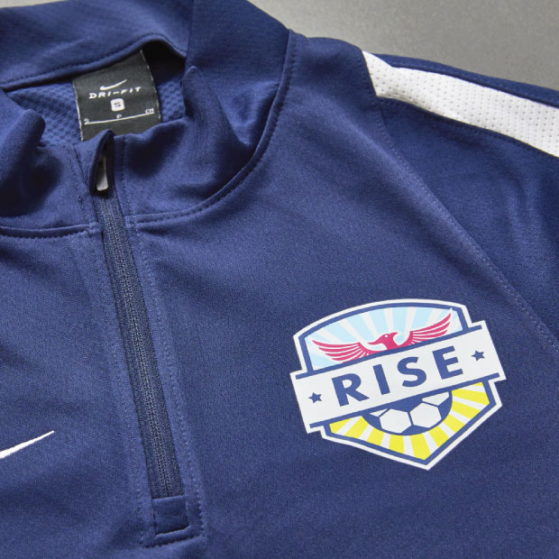 Rise Soccer Club | DesignGood Portfolio