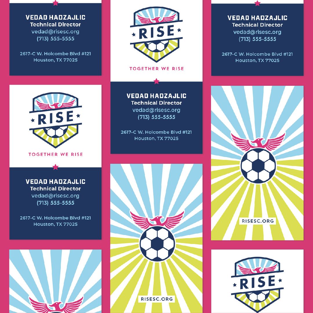 Rise Soccer Club | DesignGood Portfolio