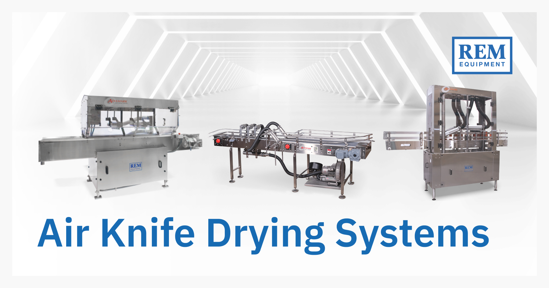 Air Knife Drying Systems by REM Equipment | Experts in Industrial Air