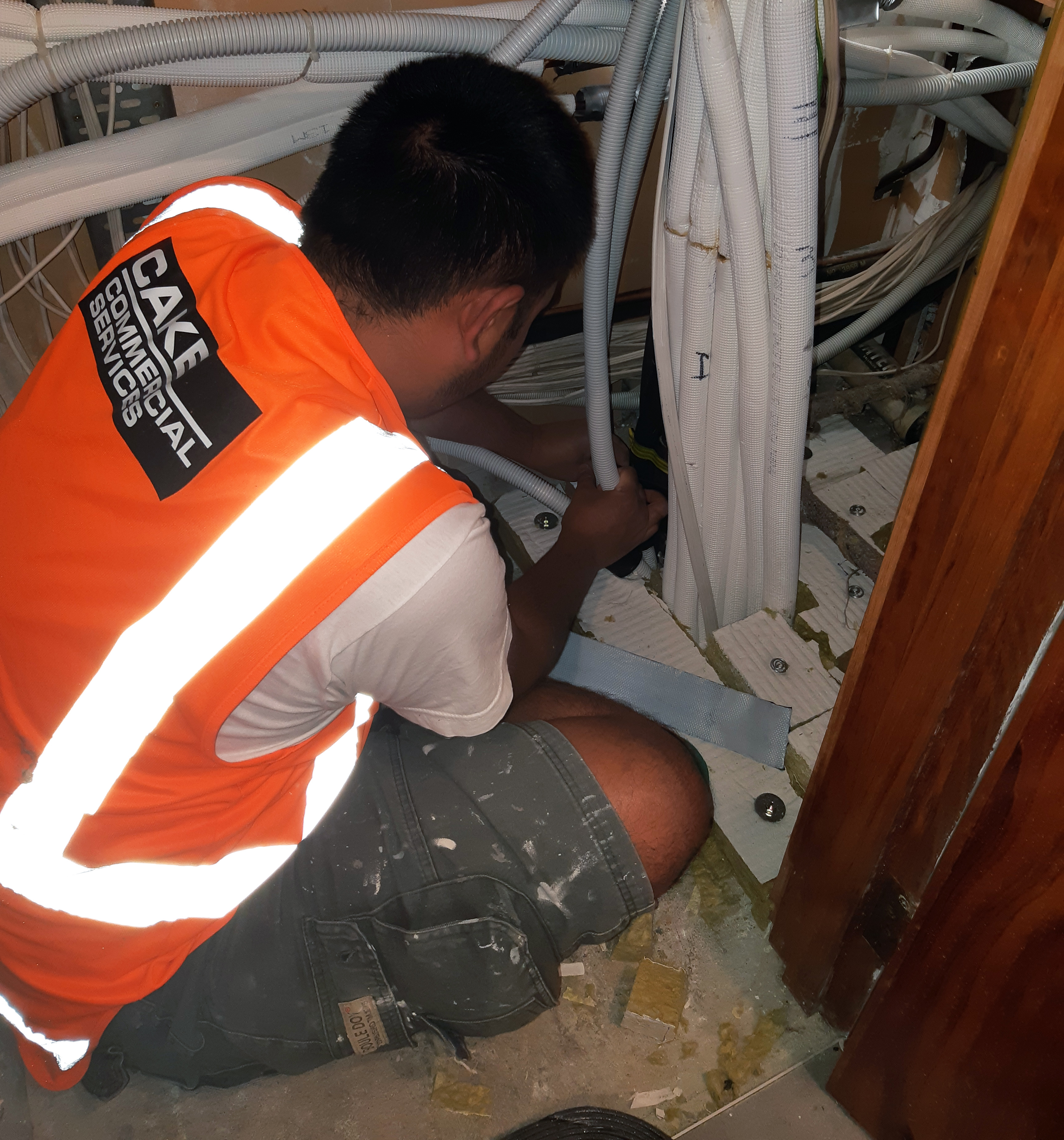 Stairwell & Riser Penetrations - Cake Commercial Services