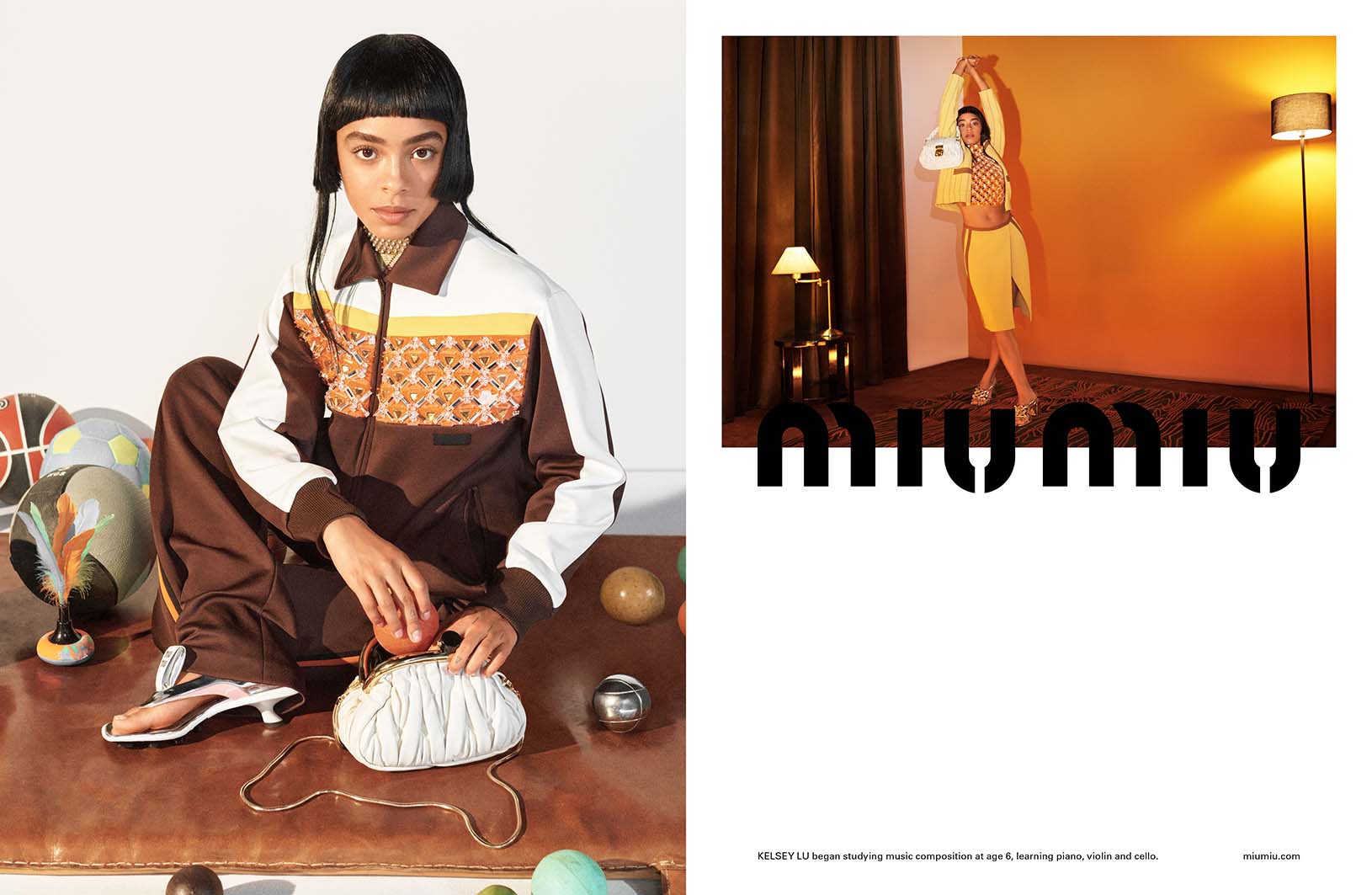 The Miu Miu SS 2021 Campaign , Re-Edition Magazine