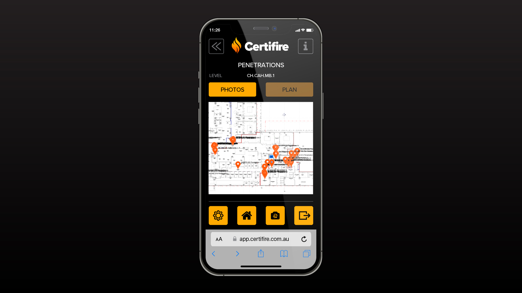 Access your fire penetration register anywhere