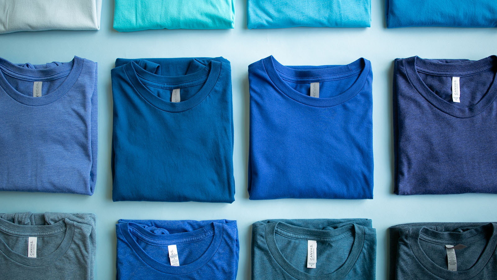 T-Shirt Color Palette: Shades of Blue | Real Thread