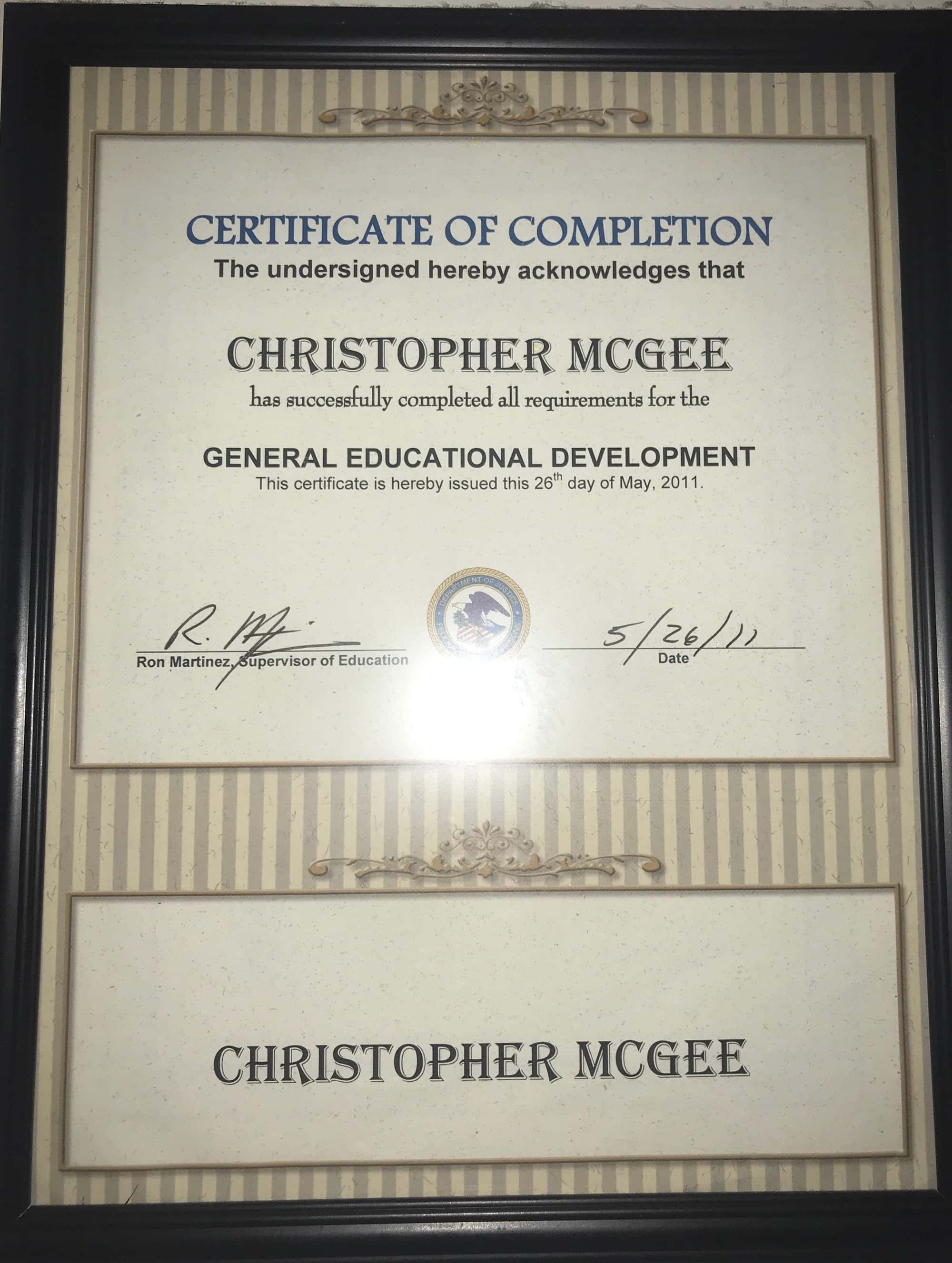 THE THIRD STRIKE – Christopher McGee