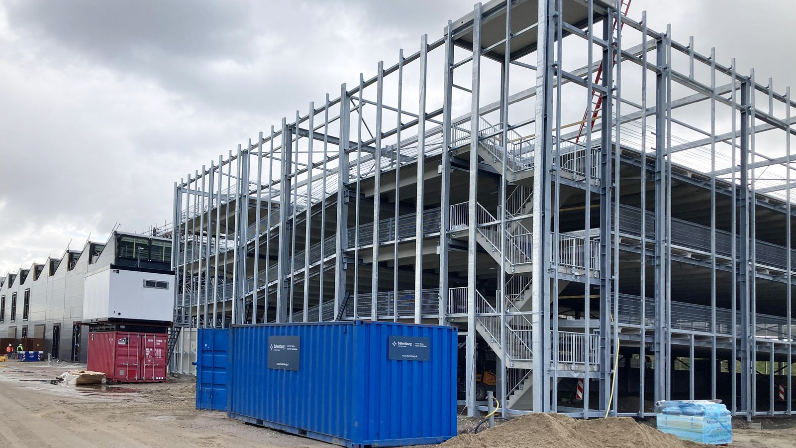 Voorspoedige bouw parkeergarage Alliander 'Westpoort' Amsterdam