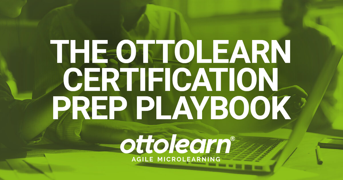 Certification Prep Training with a Microlearning Platform