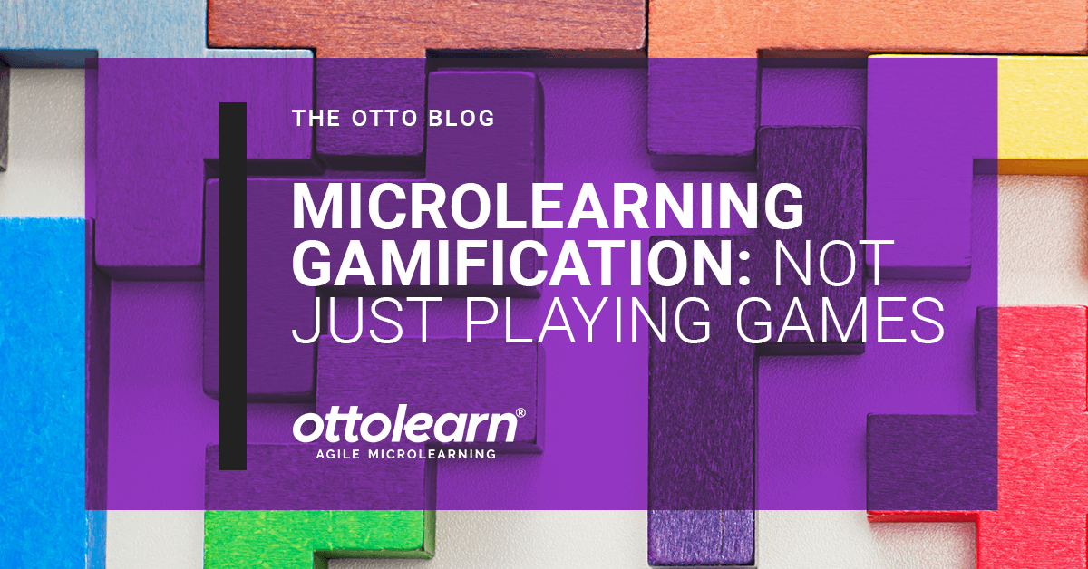 Microlearning Gamification: Not Just Playing Games