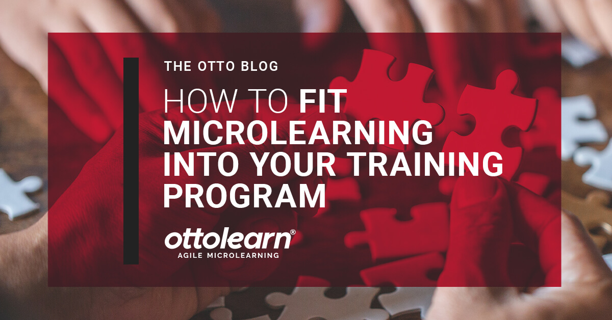 How Microlearning Fits into Your Training Program