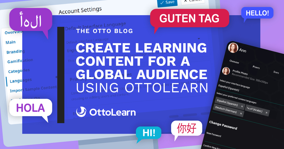 Create Learning Content for a Global Audience Using Ottolearn
