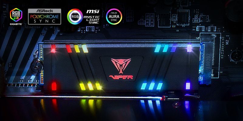 Viper VPR400 RGB PCIe m.2 Solid State Drive | Viper Gaming # ...
