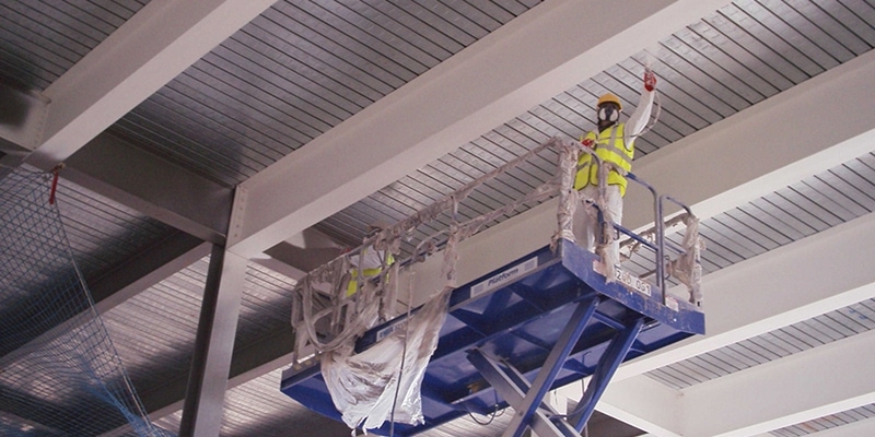 Intumescent paint coatings expertly applied