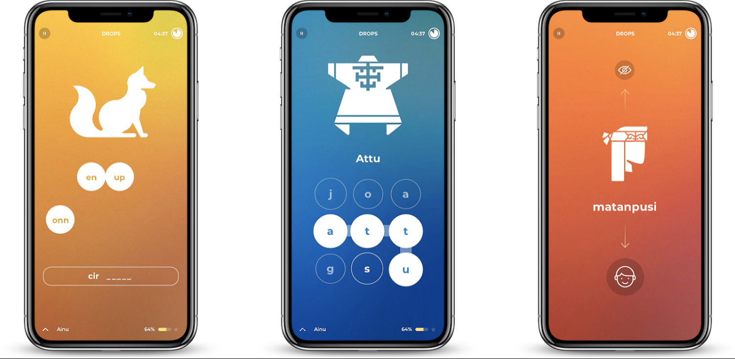 Learn Ainu with Drops