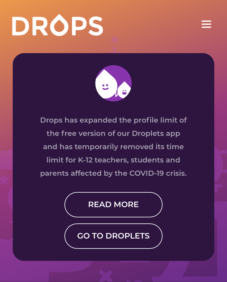 Introducing Dewey, the Droplet