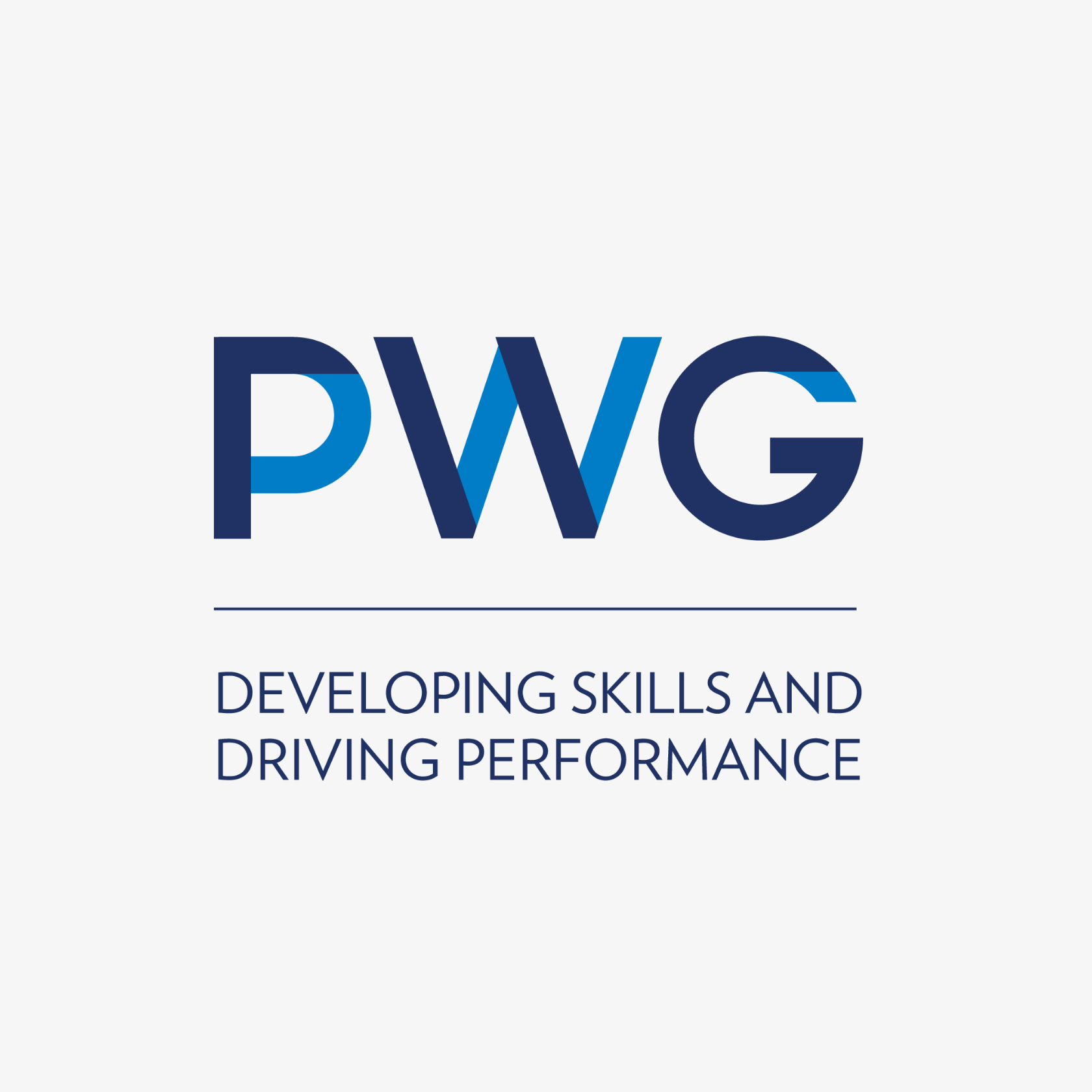 PWG Training - brand identity and graphic design