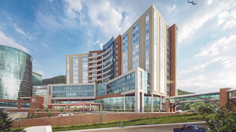 Carilion Roanoke Memorial Hospital Crystal Springs Tower