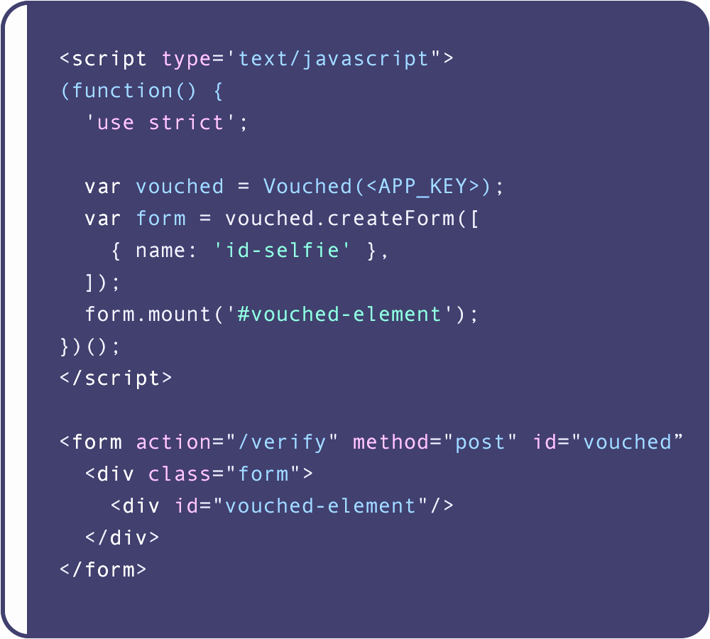 Vouched | We make ID verification simple