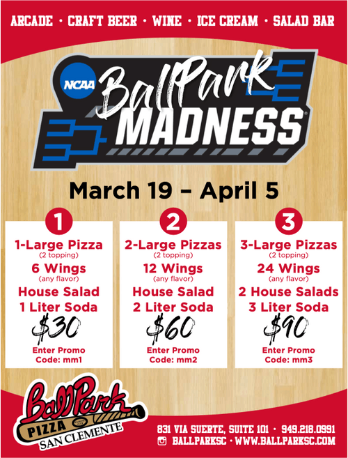 BallPark Pizza San Clemente