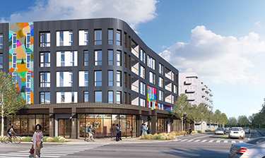 LMC breaks ground on 3-building complex at Marymoor Village