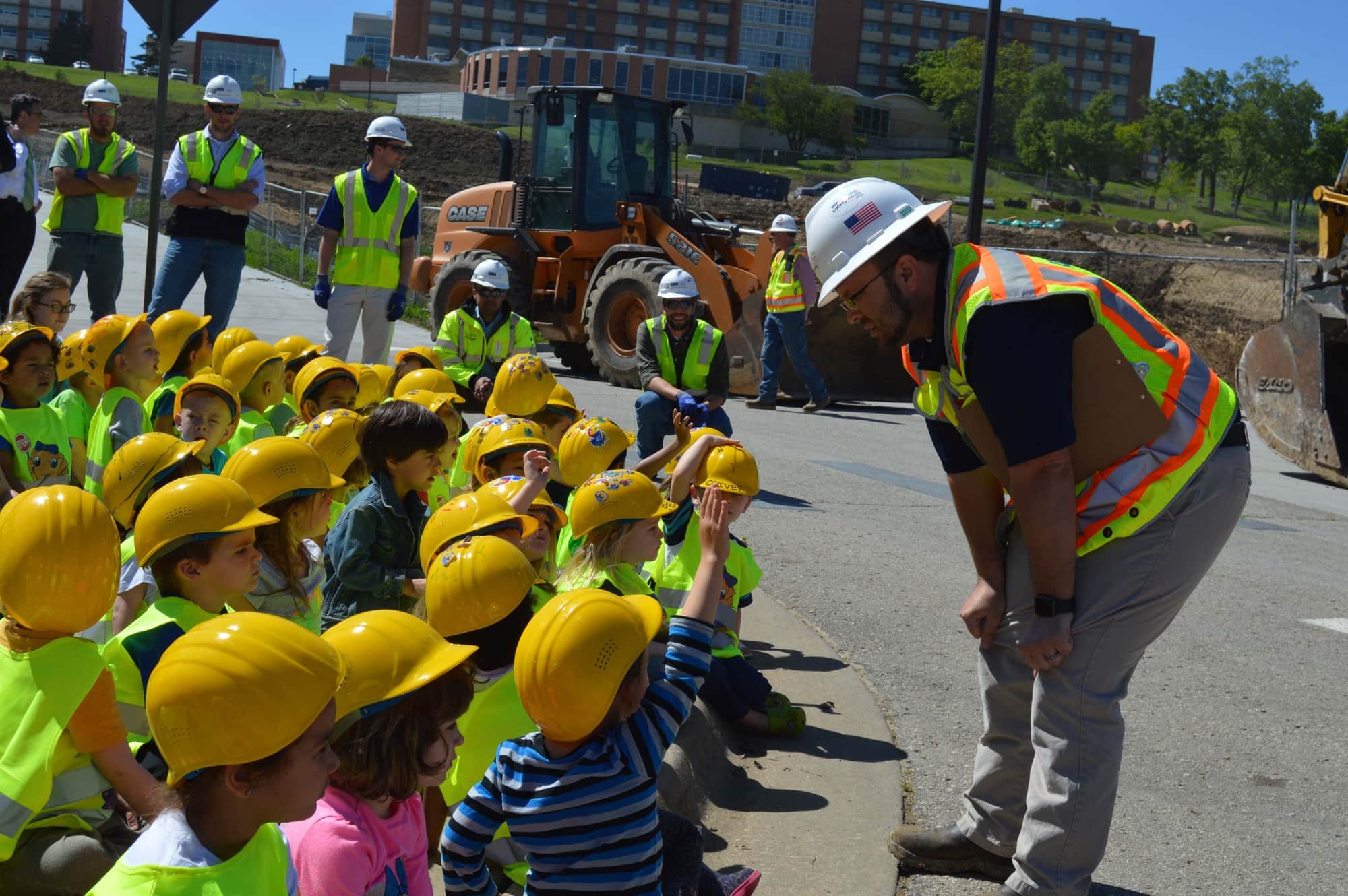 Construction Fun at the Hilltop Child Development Center