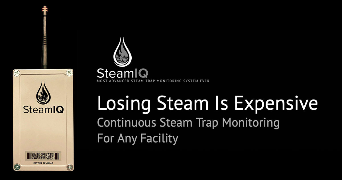 SteamIQ Steam Trap Monitoring
