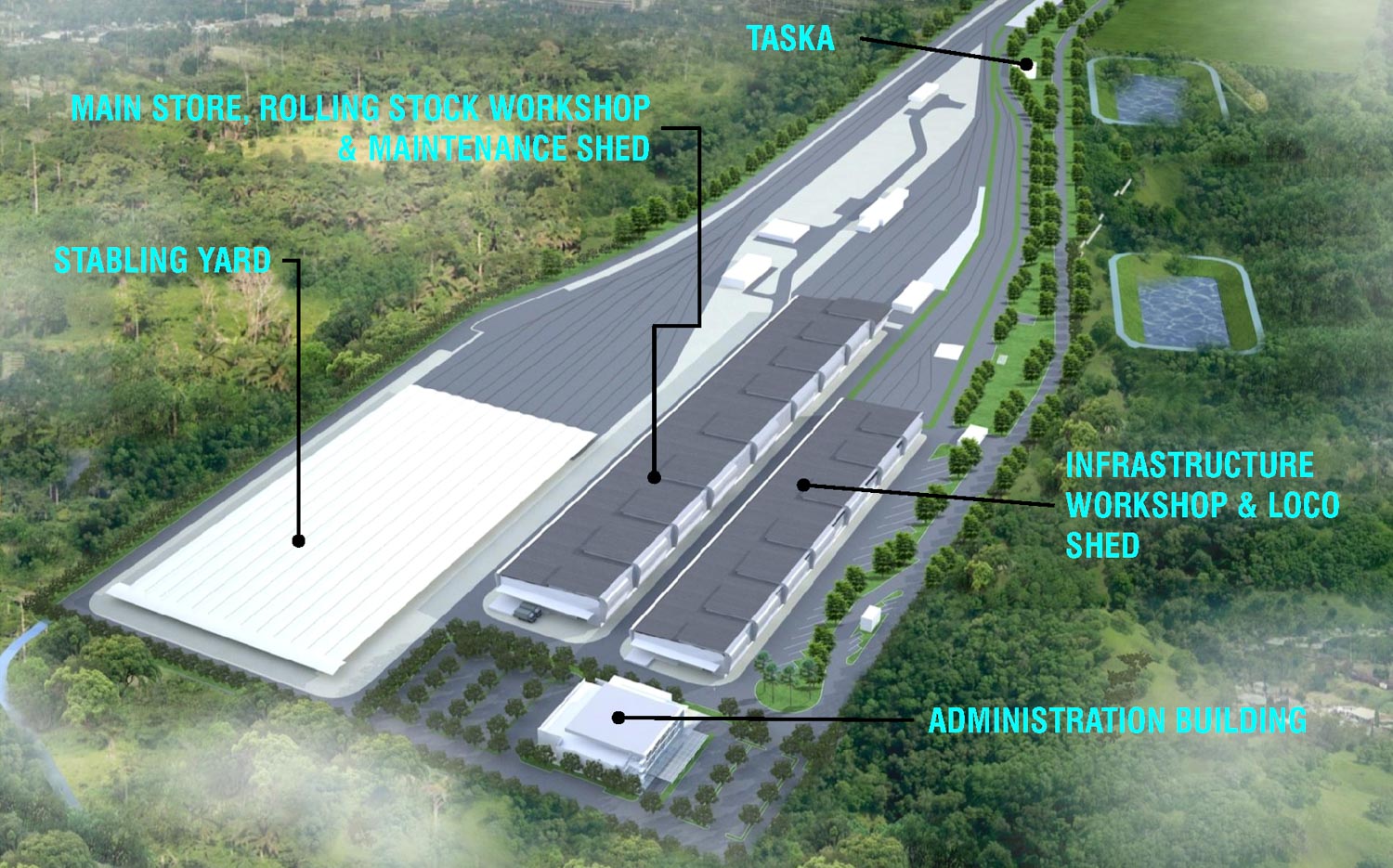 Serdang MRT Depot,Serdang, Selangor