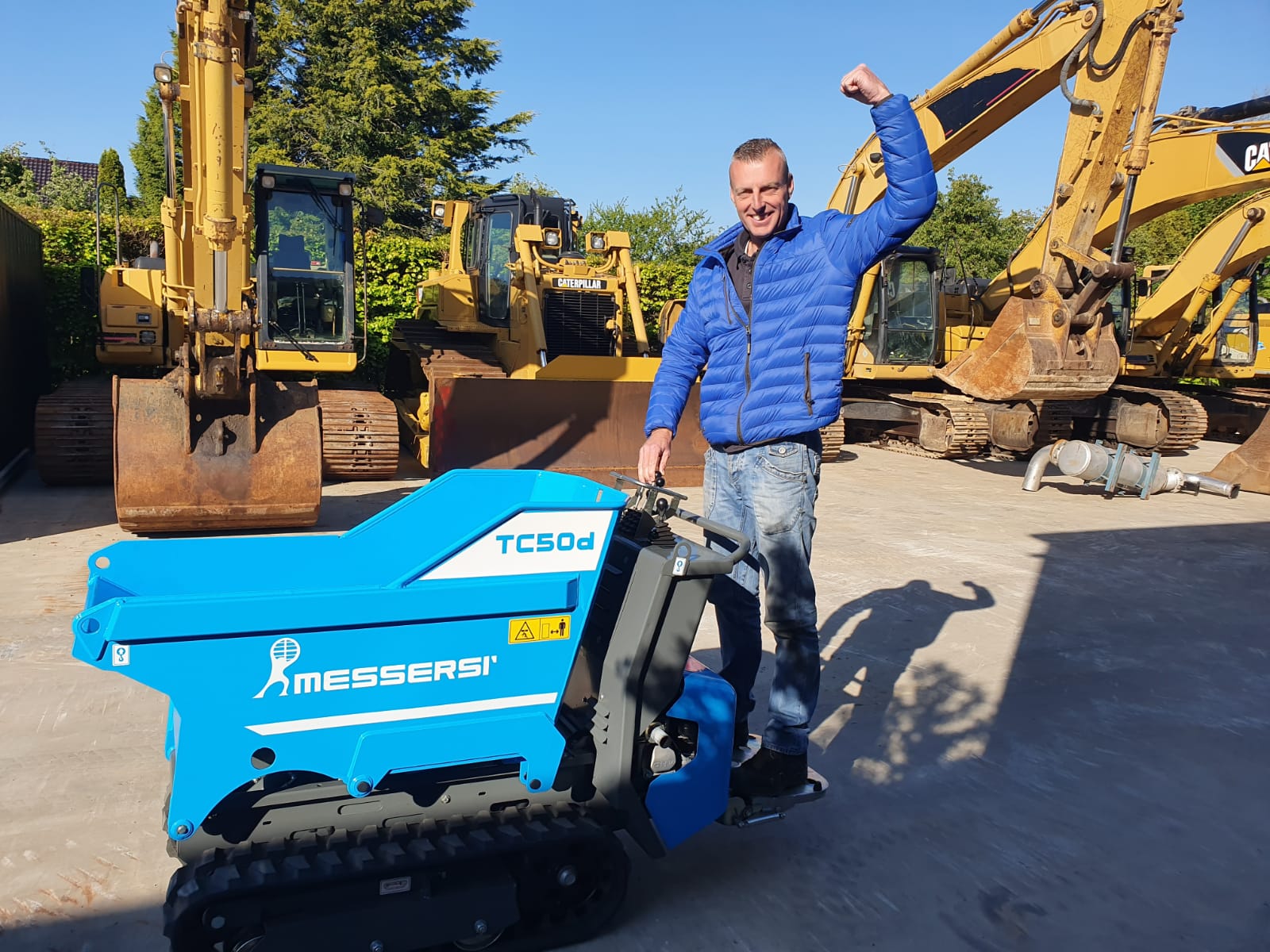 Messersi TC50d mini dumper