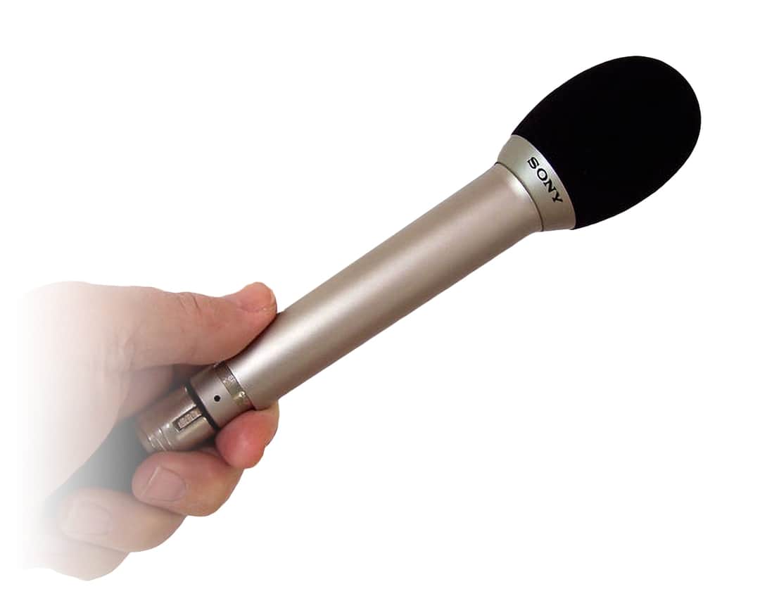 Hire now: Sony ECM 33 Microphone | Broadcast Services