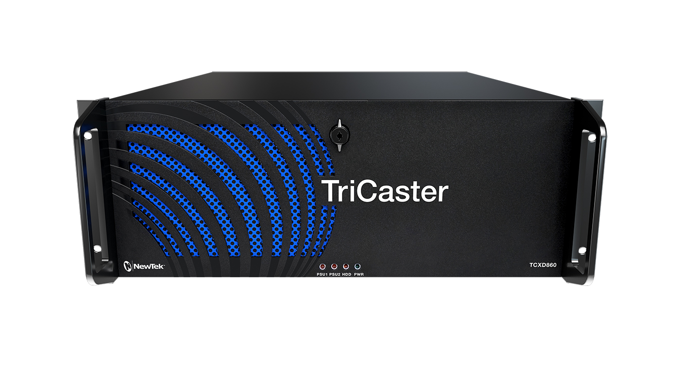 Hire now: Newtek TriCaster 860 and CS | Broadcast Services