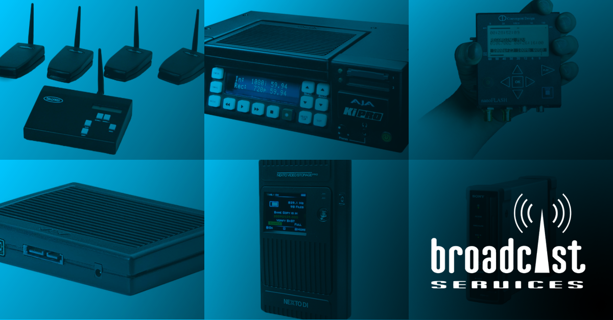 Video accessories to hire including tally systems and recorders