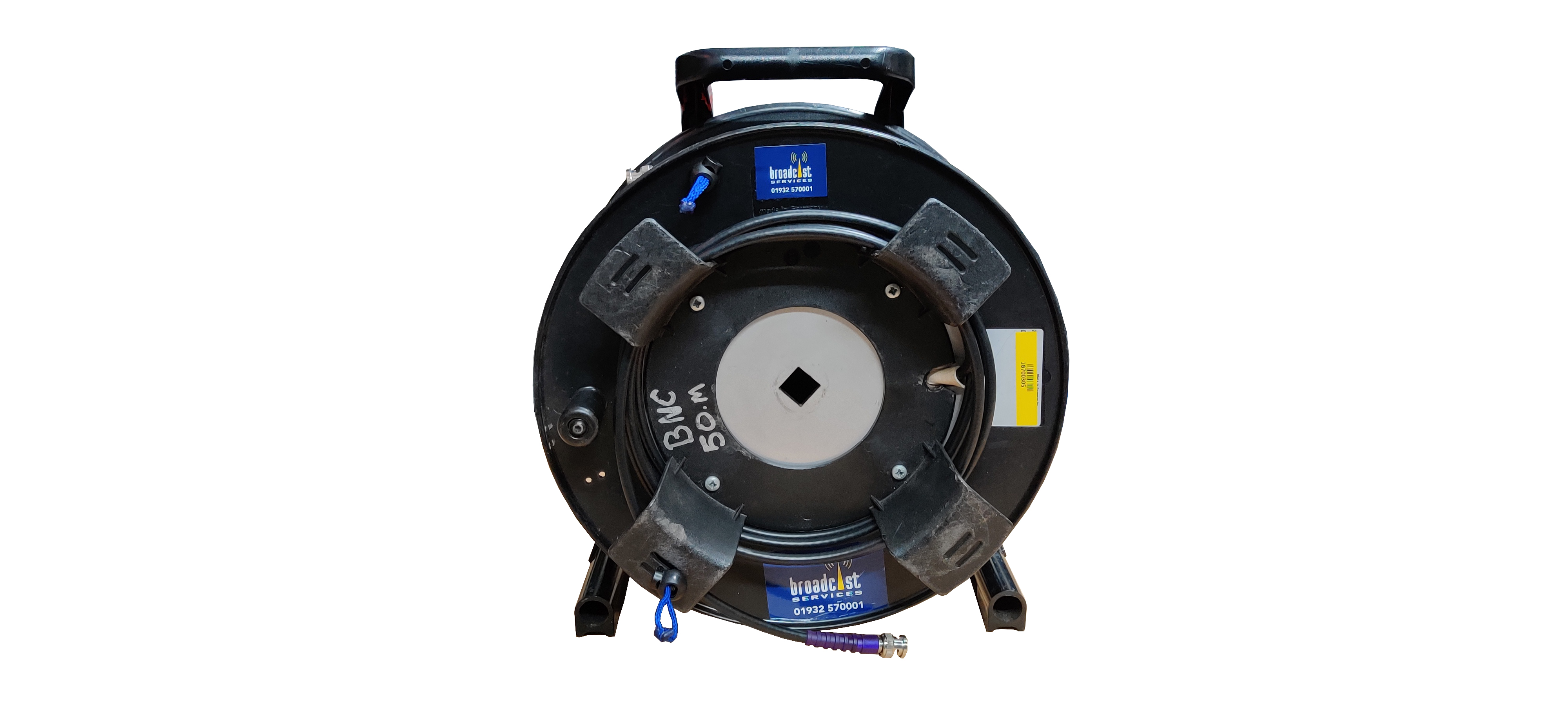 Hire now: 100M HD-SDI BNC Cable Drum | Broadcast Services