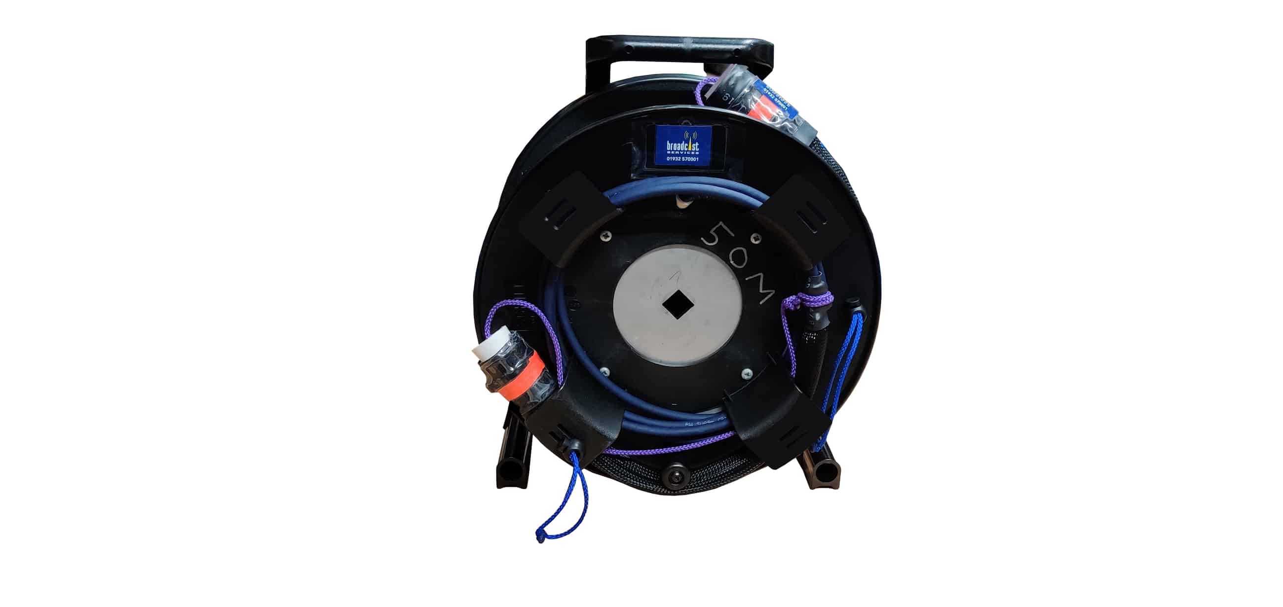 Hire now: 50M XLR Cable Drum | Broadcast Services