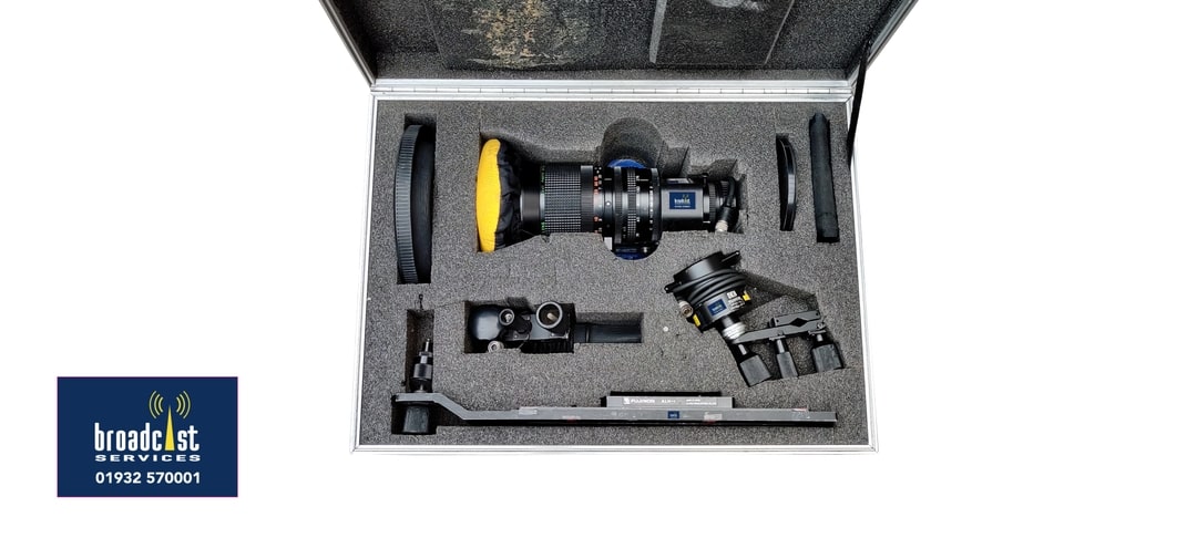 Broadcast camera lenses to hire, from superwide to telephoto
