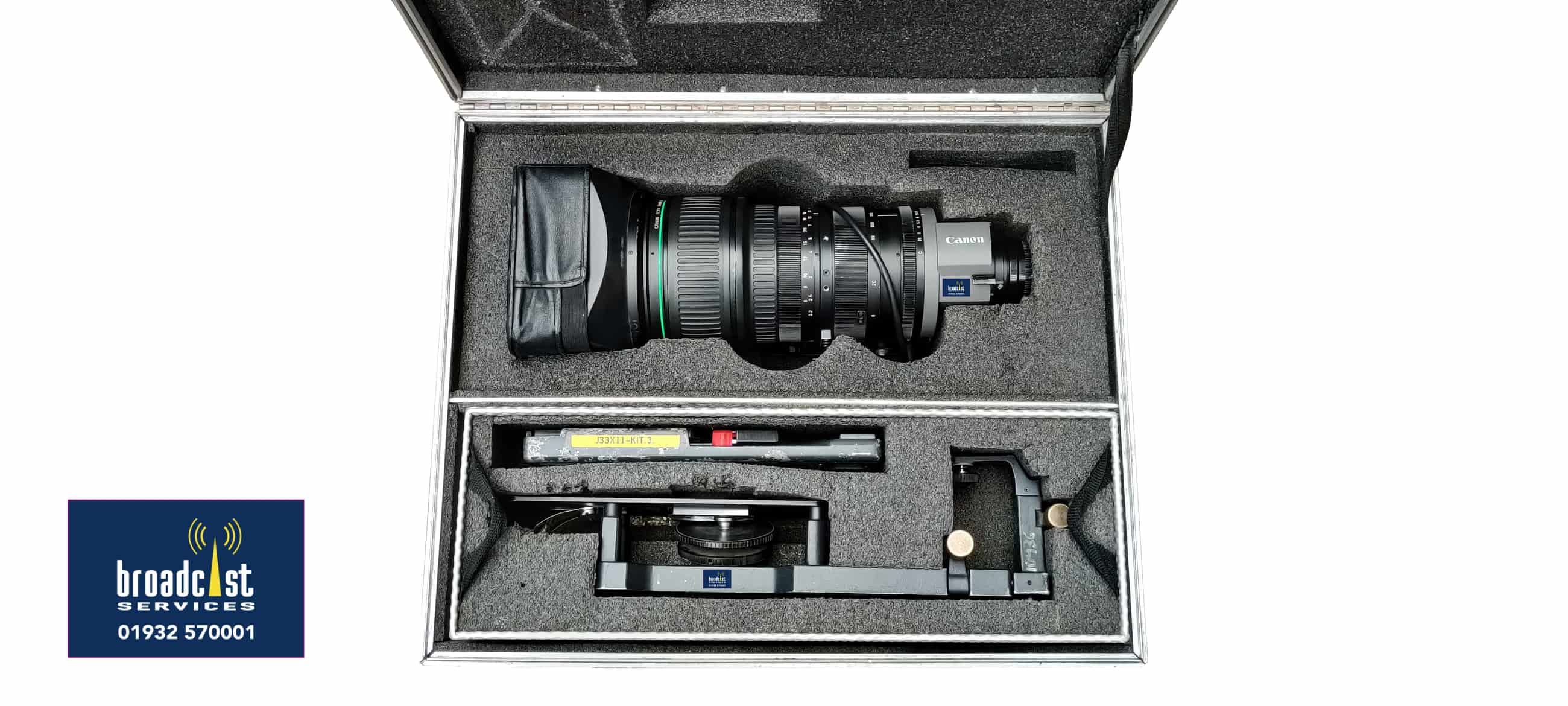 Broadcast camera lenses to hire, from superwide to telephoto